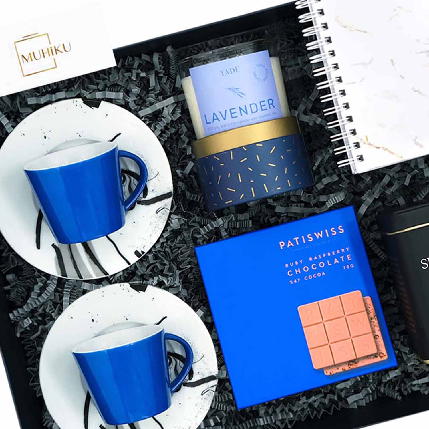 Mavi Türk Kahvesi Kutusu - Muhiku