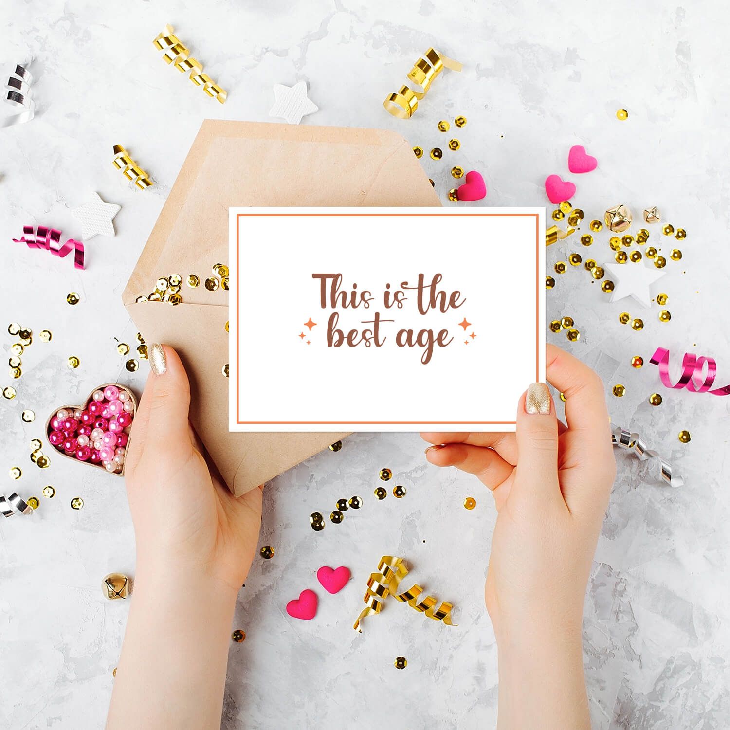 This Is the Best Age Motto Kartı - Muhiku